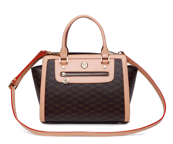 Misty Benna Leather Handbag [MH8766-BN] – Brangio Italy Handbag ...